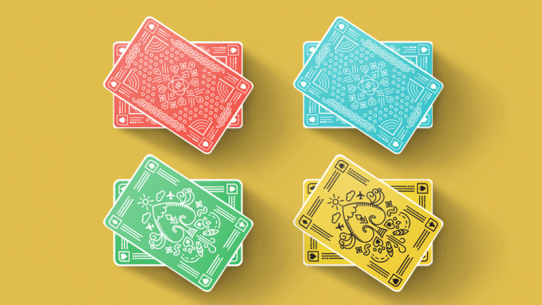 Playing Card Deck - Blue - CardGames101