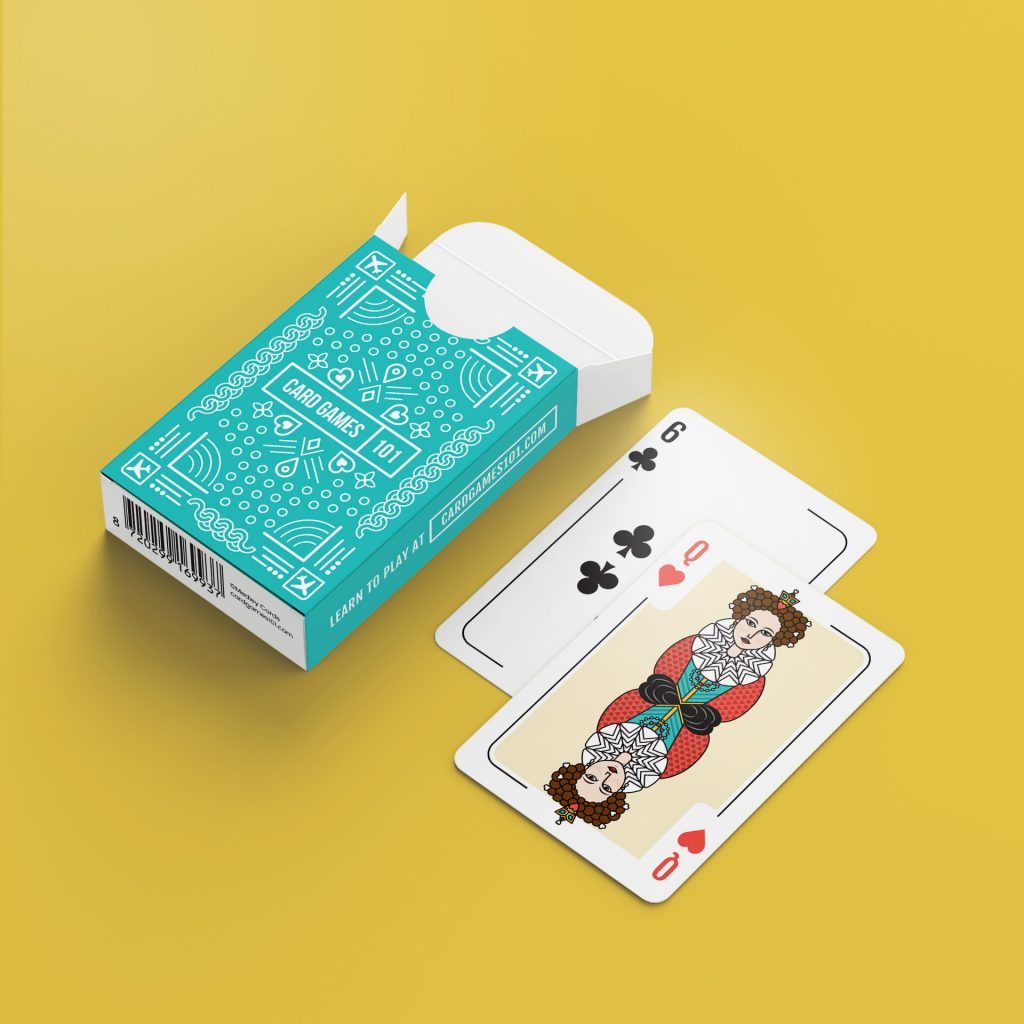 Playing Card Deck - Blue - CardGames101