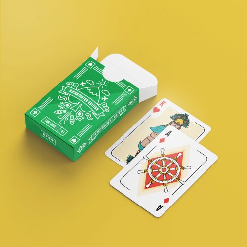 Playing Card Deck - Green - Limited Edition - CardGames101